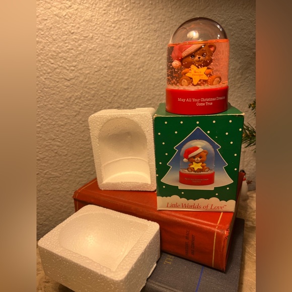 Russ | Holiday | Vtg Russ Little Worlds Of Love May All Your Christmas ...